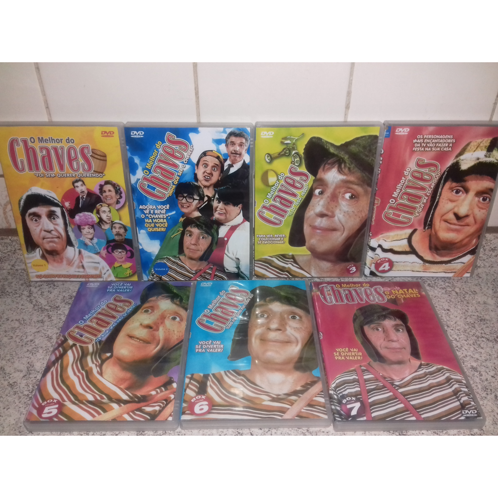 DVD Chaves 1ª a 7ª Temporadas Dual Aúdio/Dublado HD720p | Shopee Brasil