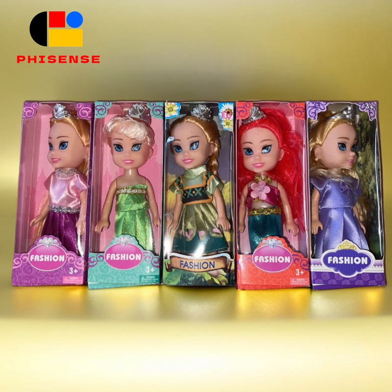 Bonecas Princesas Articulado 16 cm com acessorios pronta entrega MA-501 ...