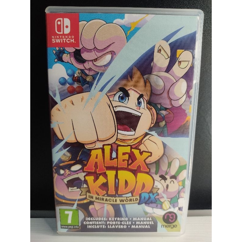 ALEX KIDD IN MIRACLE WORLD DX - NINTENDO SWITCH - USADO - MÍDIA FÍSICA ...