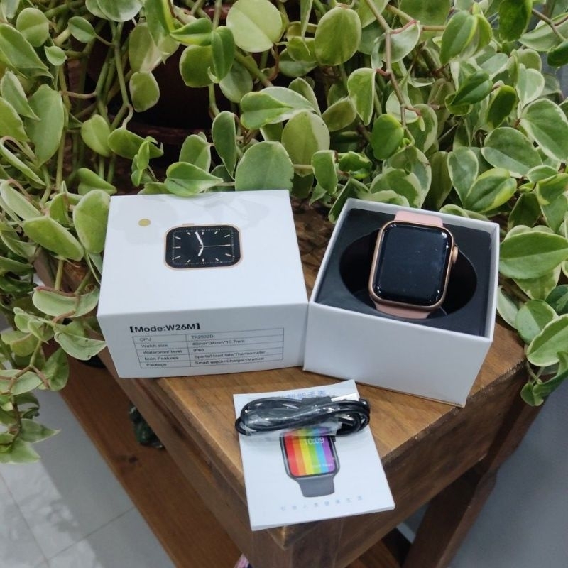 smartwatch w26 40mm | Shopee Brasil