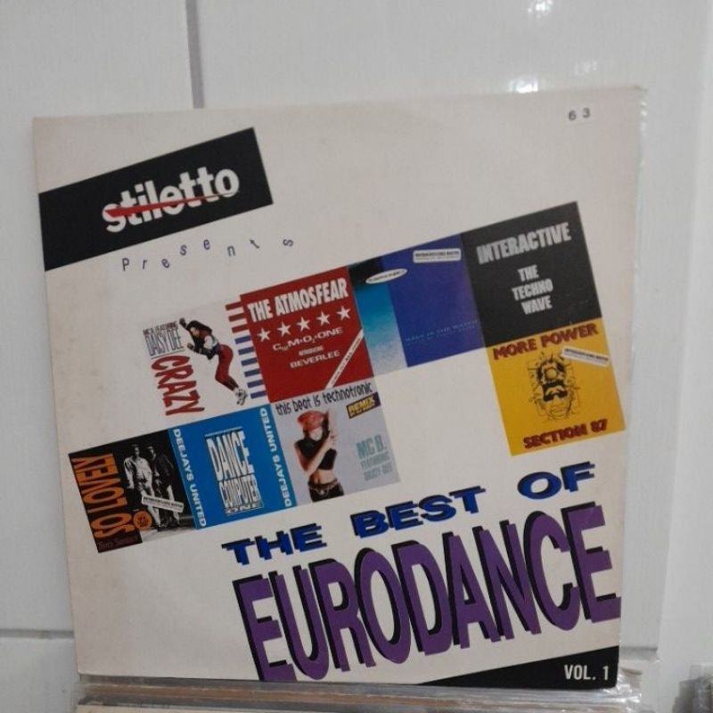 LP Stiletto The Best Of Euro Dance | Shopee Brasil