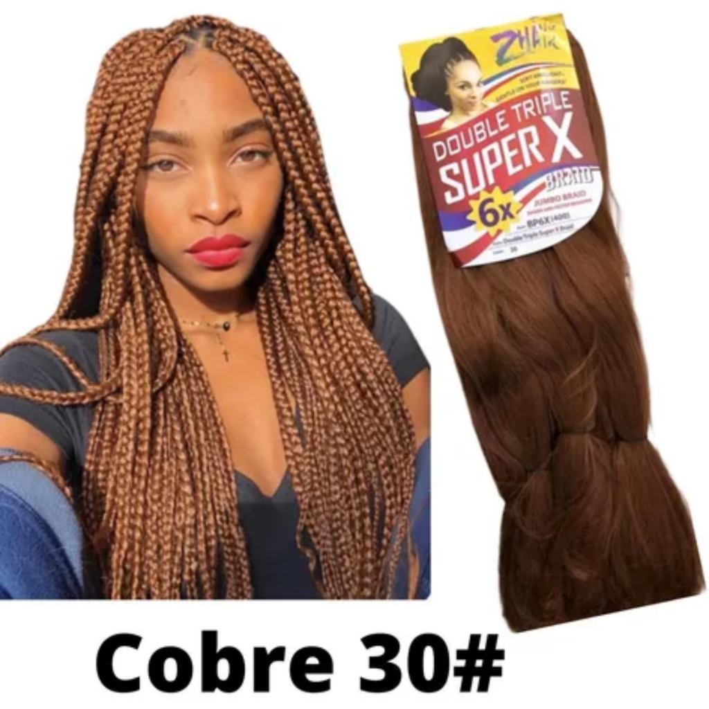 Jumbo para Tranças Cor 30 Super X 400 gramas Zhang Hair - Jumbão Cabelo ...