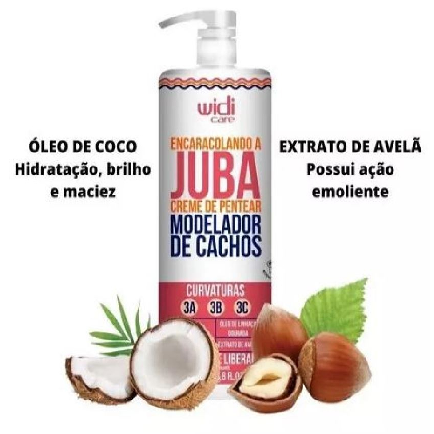 Widi Care Linha Juba Completa Monte do Seu Jeito o Kit | Shopee Brasil