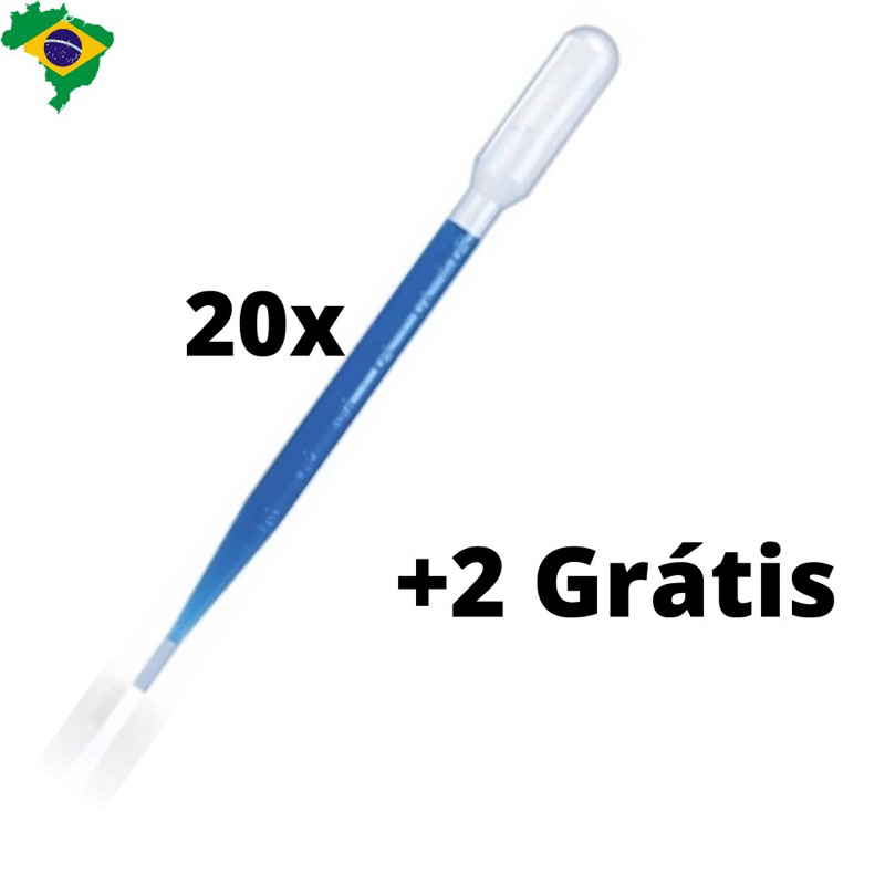 20x Pipeta Plástica Pasteur Conta Gotas 3 ML Com Marcador - Pronta ... 20x Pipeta Plástica Pasteur Conta Gotas 3 ML Com Marcador - Pronta ...
