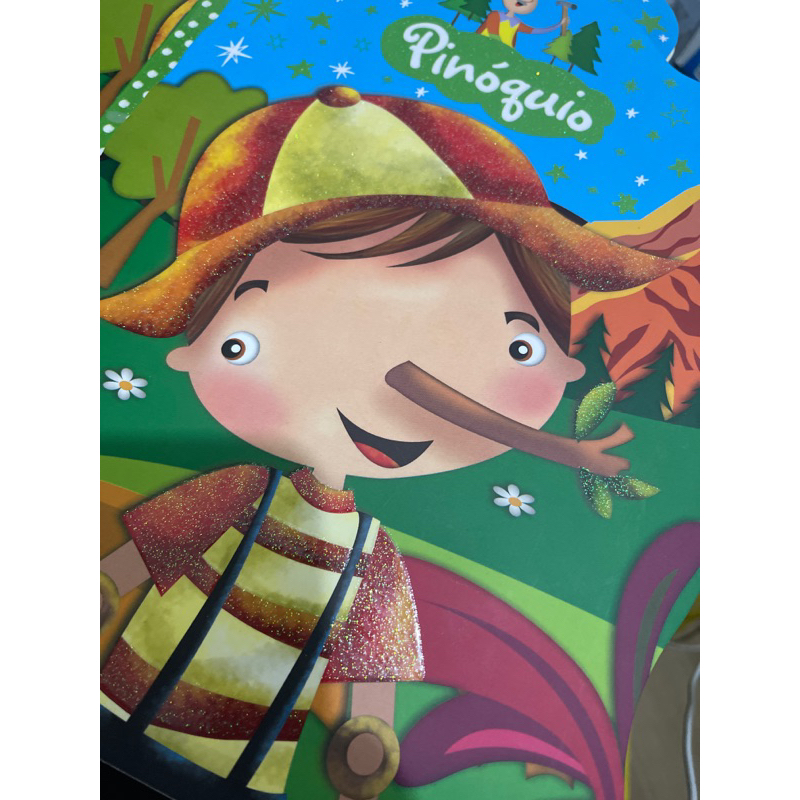 Livro Infantil Pinóquio | Shopee Brasil