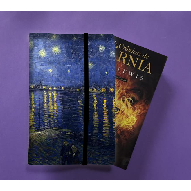 Capa para Livro - Noite Estrelada sobre o Ródano Van Gogh | Shopee Brasil
