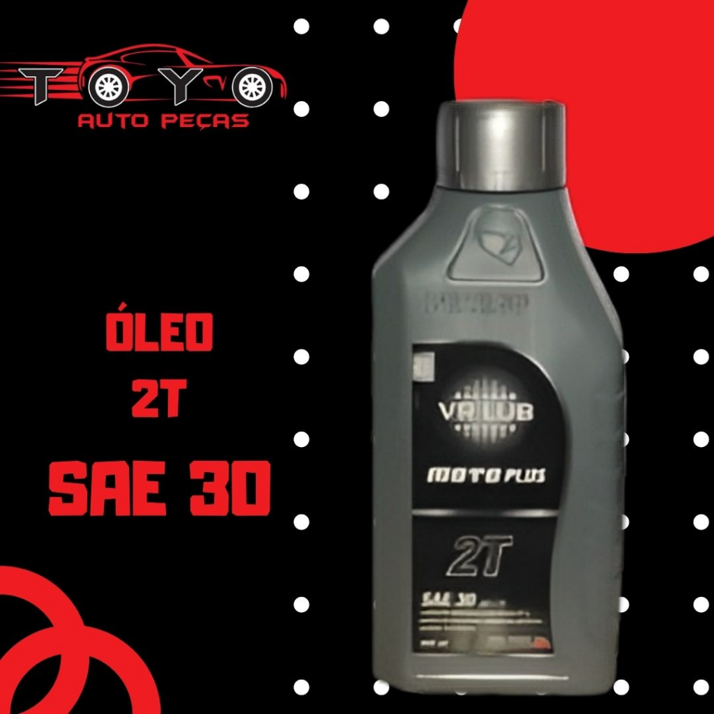 Óleo Motor 2 Tempos Sae 30 Vr Lub Moto Plus 2t - 500ml | Shopee Brasil