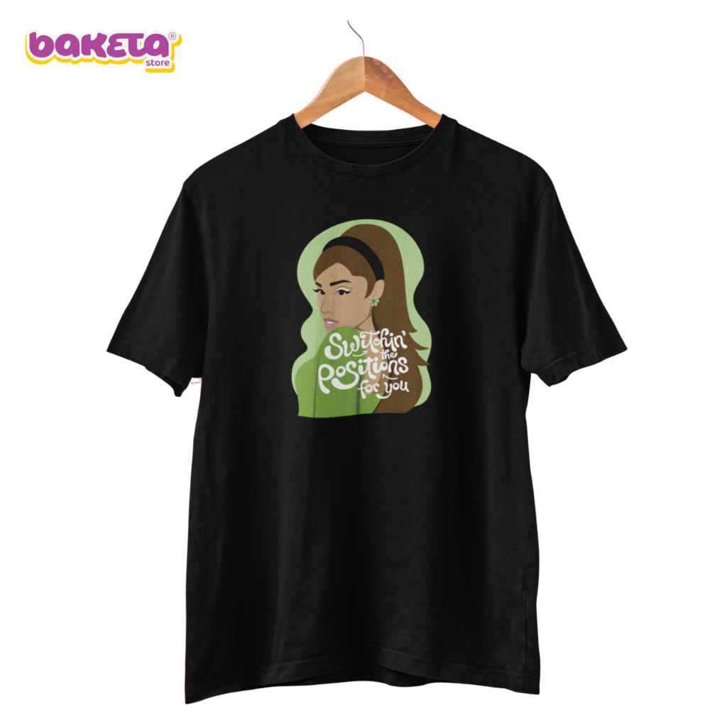 Camiseta Ariana Grande (Positions) [Baketa Store] | Shopee Brasil