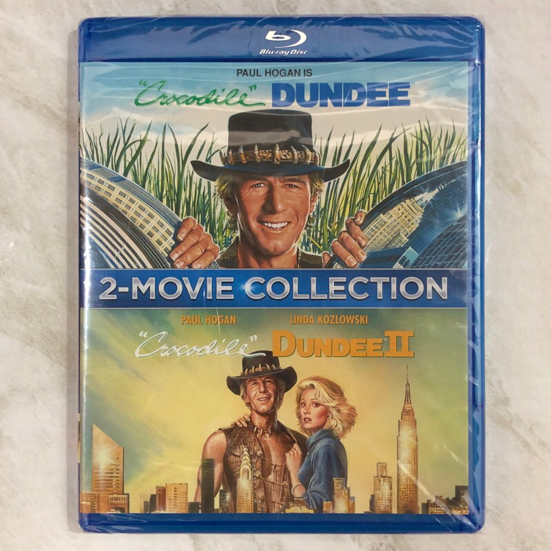 Crocodilo Dundee 1 E 2 Blu-ray Duplo Dublado/leg Importado Original ...