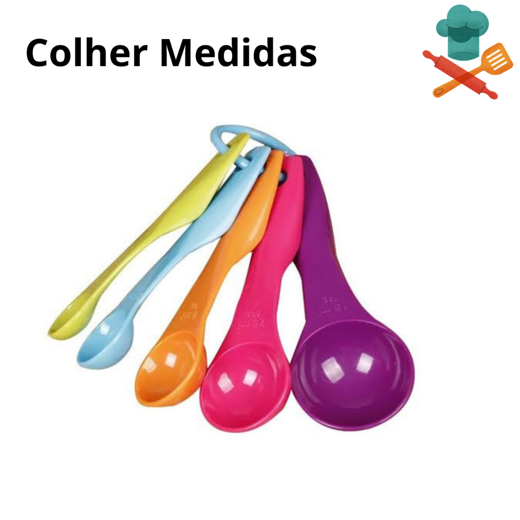 Conjunto de COLHERES DE MEDIDAS | Shopee Brasil