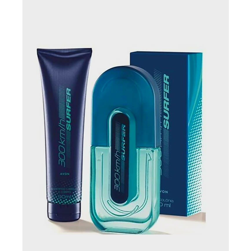 KIT 300KM/h SURFER AVON 100 ml | Shopee Brasil