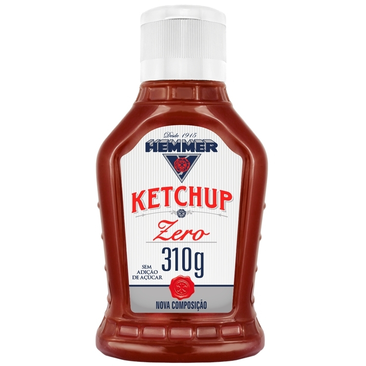 Ketchup Zero Açucar Hemmer 310g | Shopee Brasil
