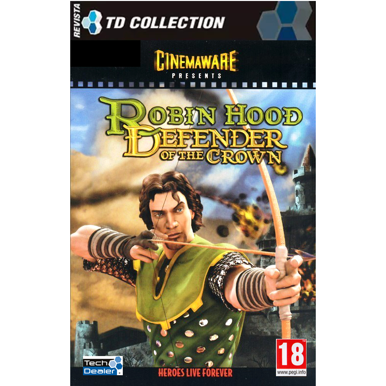 ROBIN HOOD - DEFENDER OF THE CROWN - Game PC ORIGINAL LACRADO | Shopee ...