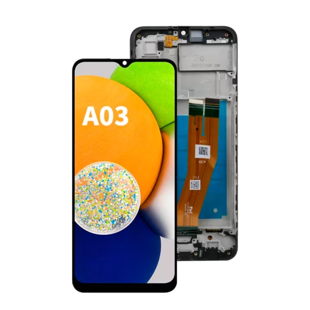 Tela Frontal Touch Display A03 A035m OLED Com Aro | Shopee Brasil