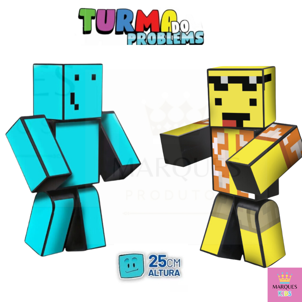 Boneco Mel + Problems 25 cm Minecraft Original | Shopee Brasil