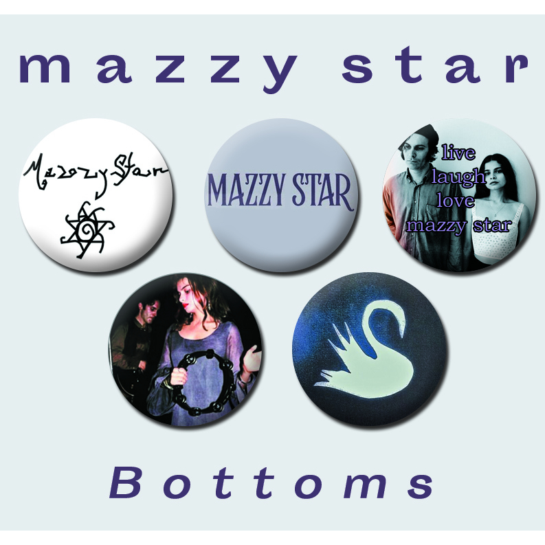 Bottom/Broche: Mazzy Star (banda) | Shopee Brasil