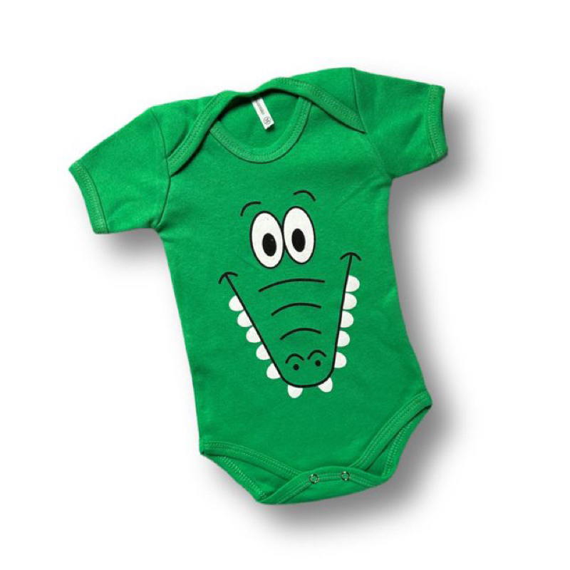 Body Temático Mesversario Bebê Menino Jacaré Crocodilo | Shopee Brasil