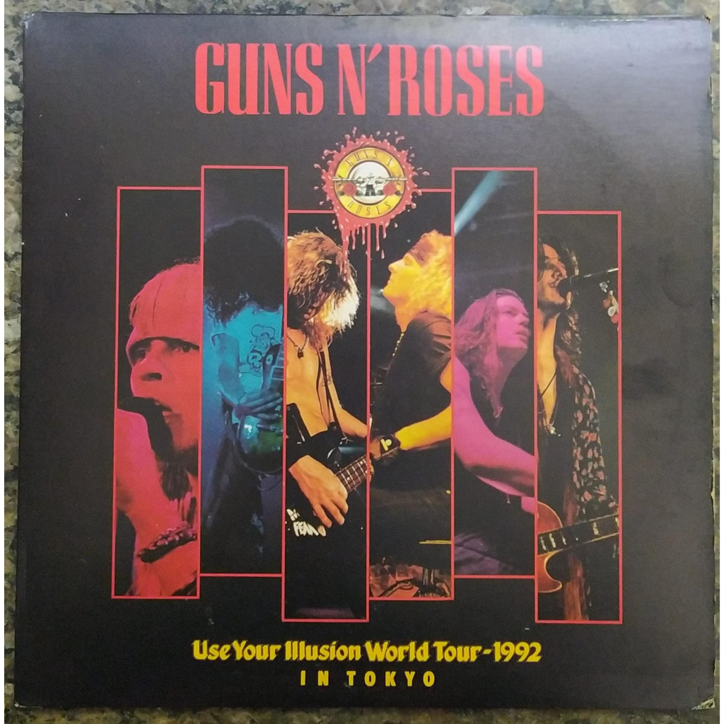 Lp Guns N' Roses-your Illusion World Tour-1992 Tokyo-bootleg | Shopee Brasil