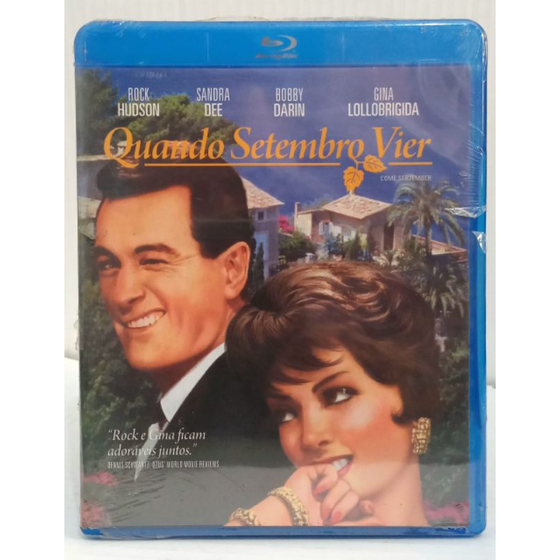 Blu-ray Quando Setembro Vier - Rock Hudson (Novo/Original/Lacrado ...