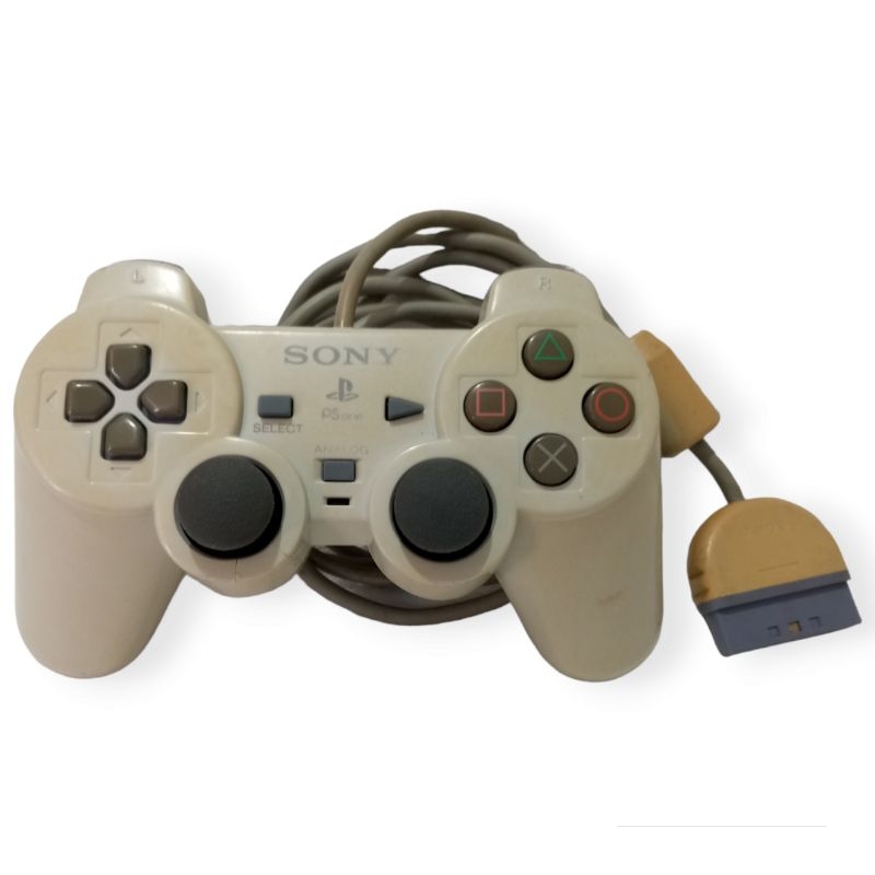 Controle Playstation 1 Original branco PSone LEIA A DESCRIÇÃO vídeo ...