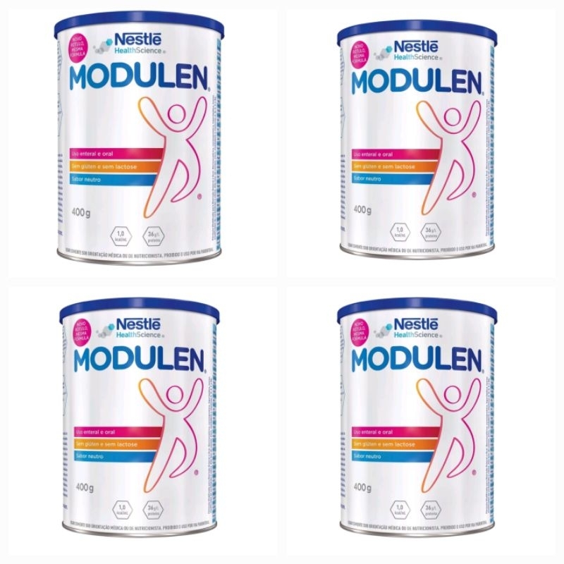 3 Modulen Lata 400g | Shopee Brasil