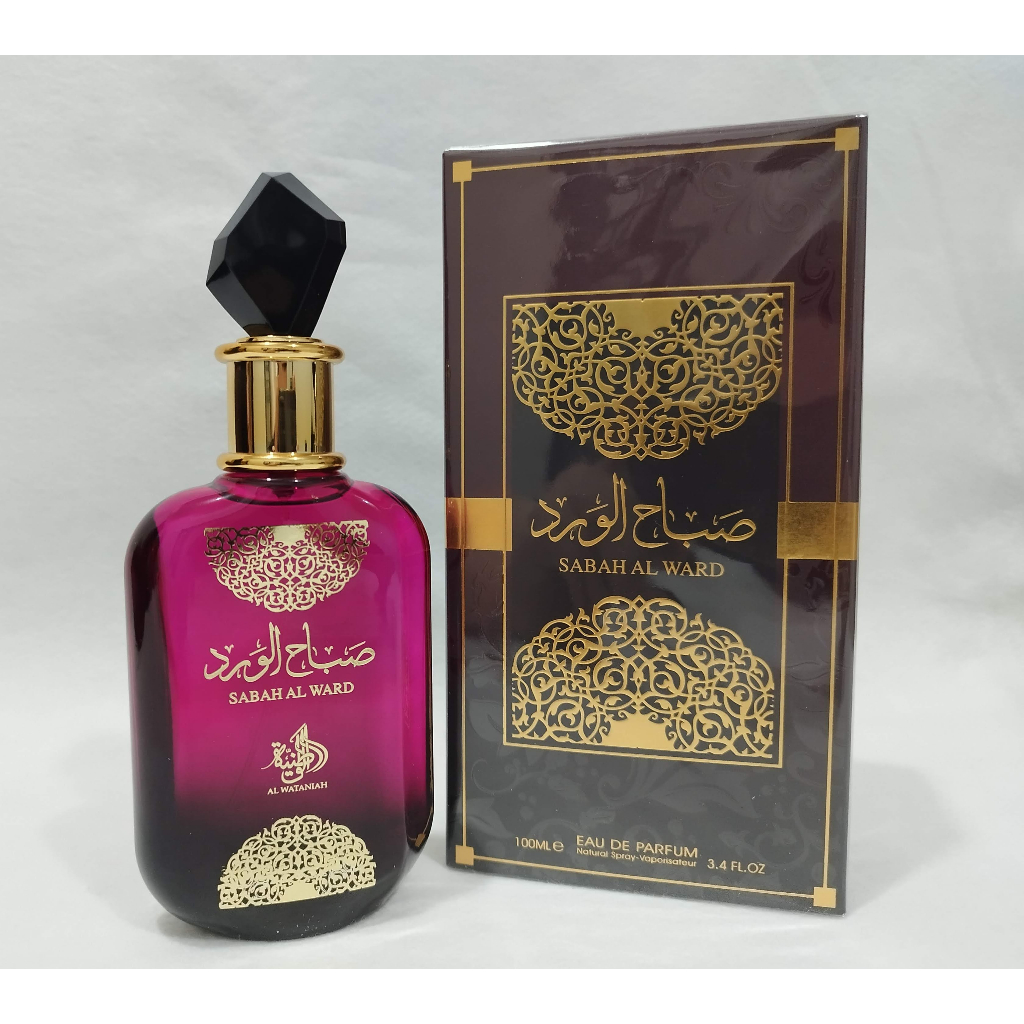 Perfume Al Wataniah Sabah Al Ward Eau De Parfum Feminino 100ml | Shopee ...