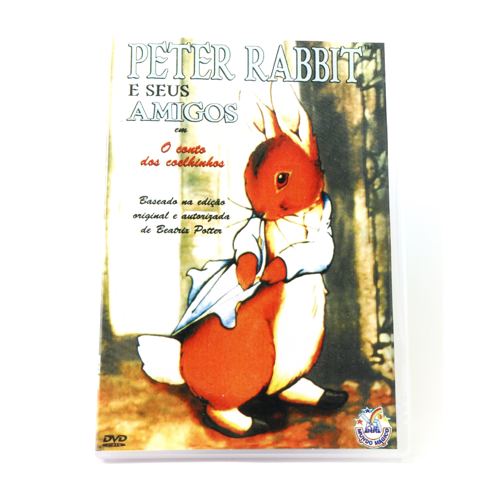 DVD Peter Rabbit E Seus Amigos / DVD Original / Encarte Impresso ...