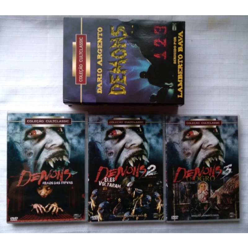 Dvd Box Trilogia Demons (original) | Shopee Brasil