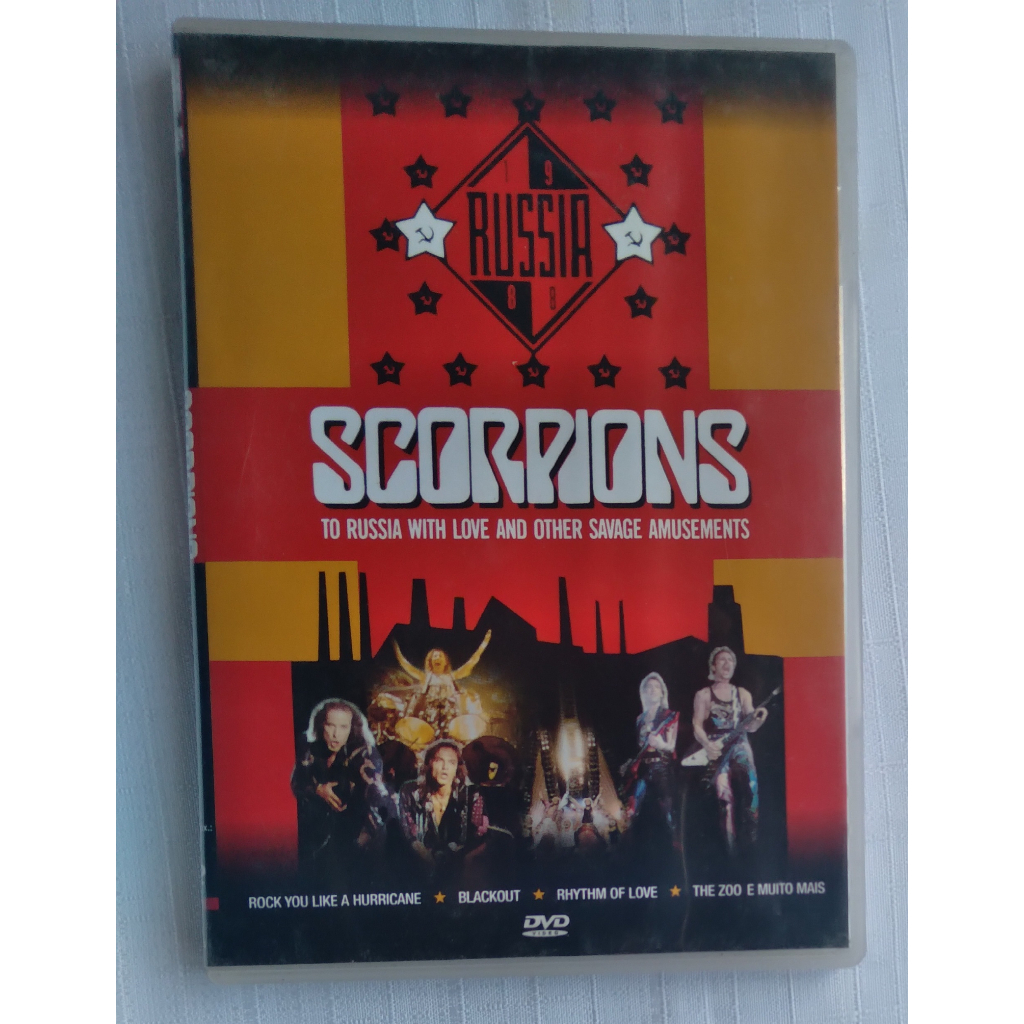 Dvd Scorpions (original) | Shopee Brasil