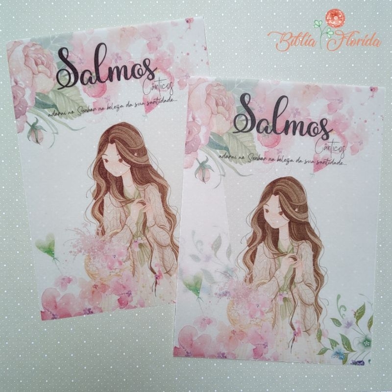 Vellum SALMOS - Bible Journaling | Shopee Brasil