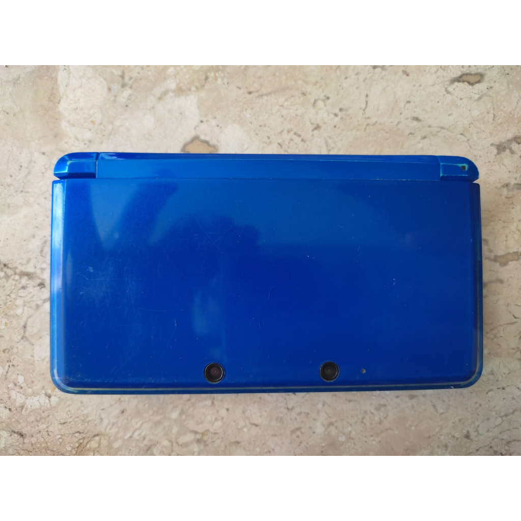 Nintendo 3ds Original Azul Escuro Desbloqueado | Shopee Brasil