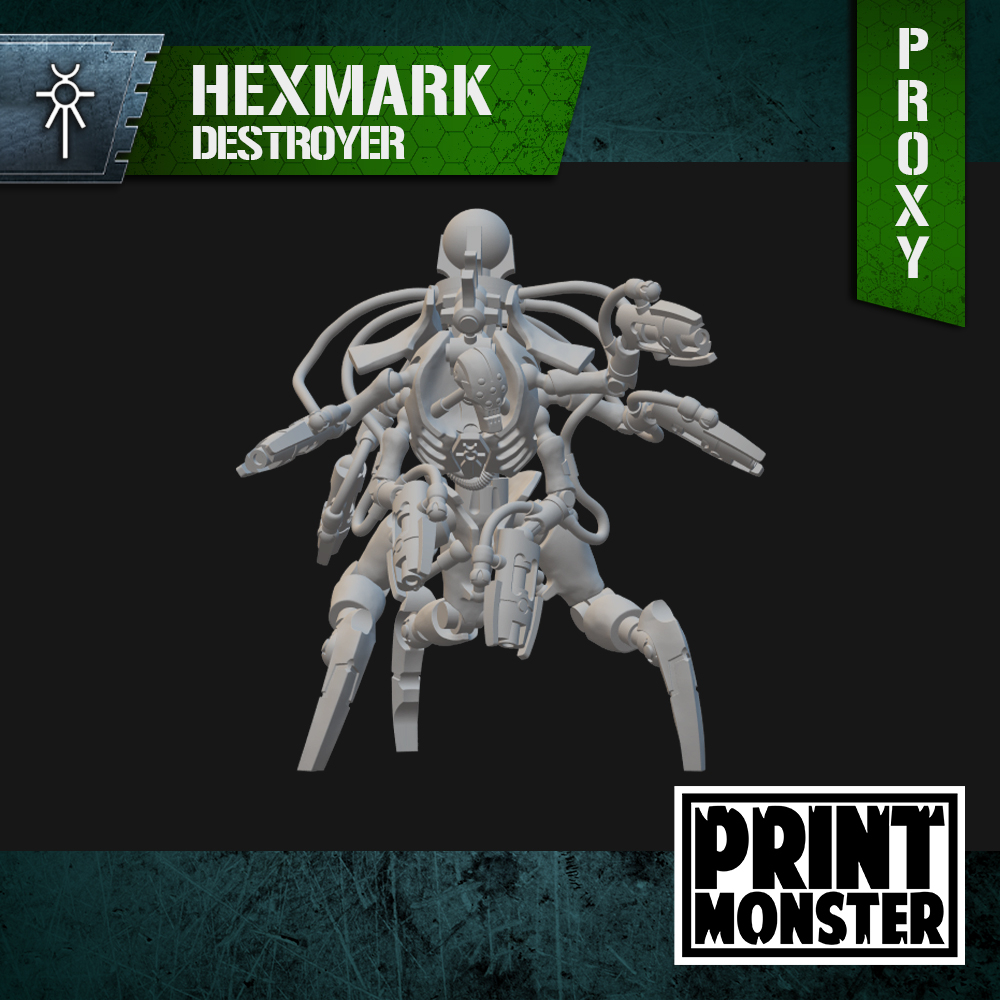Necron Hexmark Destroyer - Miniatura para Warhammer 40k, Kill Team, One ...