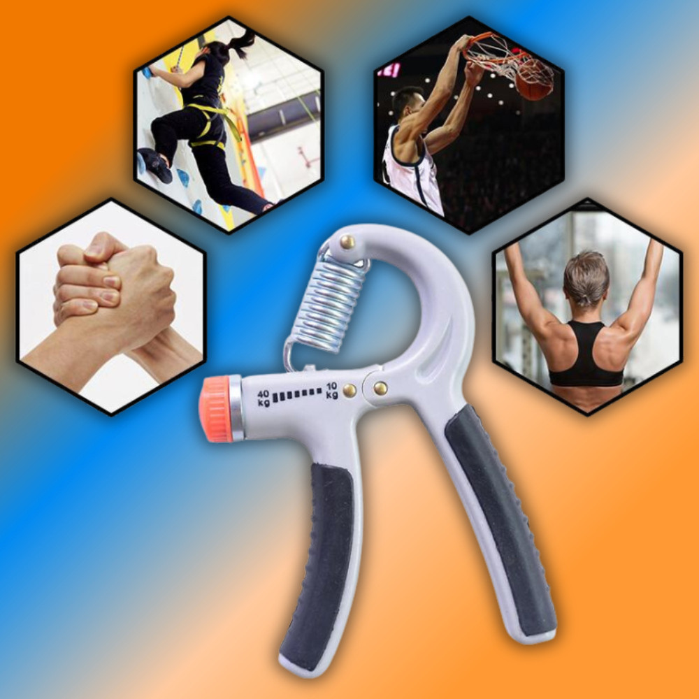Hand Grip Force Flex De Mola Ajustável Flexor De Punho Antebraço Mãos ...