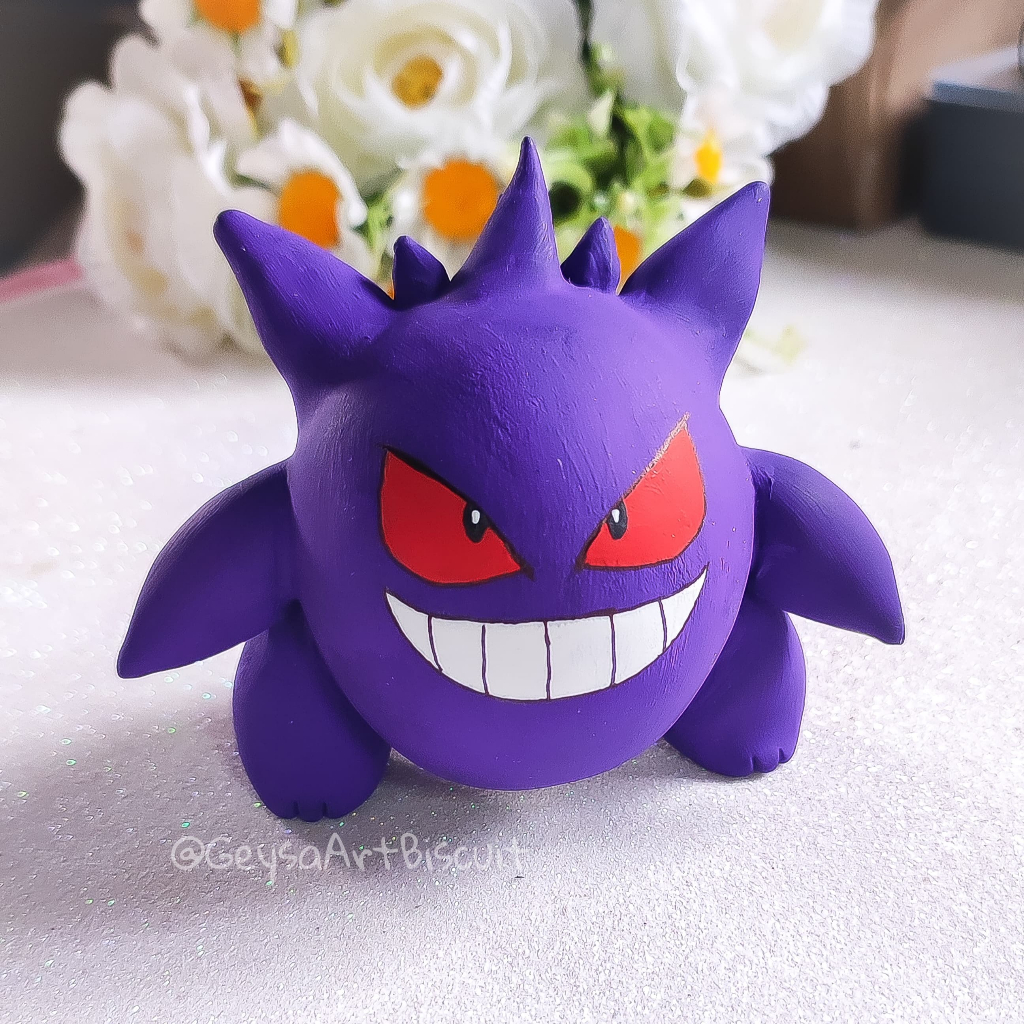 Gengar Pokemon Miniatura Colecionável 7cm | Shopee Brasil