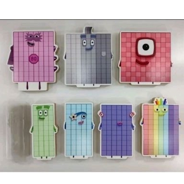 Numberblocks 30 40 50 60 70 80 90 e 100 | Shopee Brasil
