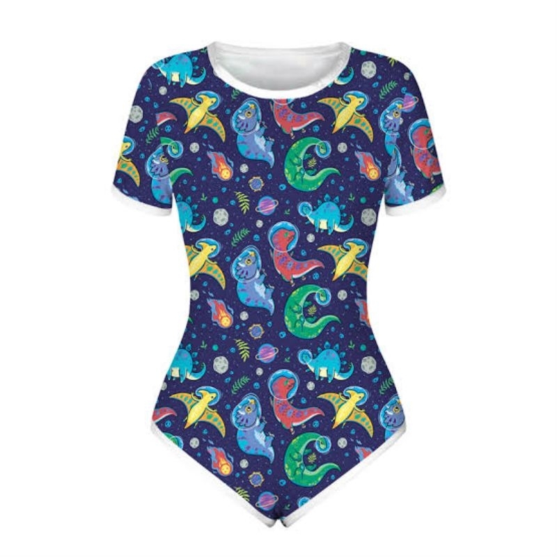 Body bodysuit playsuit ABDL TBDL DDLG - Melhora o Preço