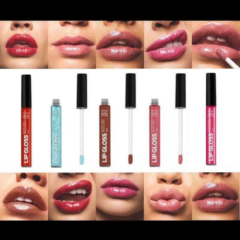 Gloss Labial Avon Ultra Color - 7ml | Shopee Brasil