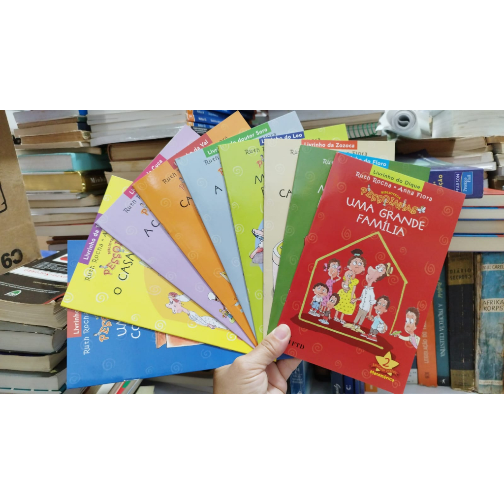 Lote de 9 Livros Infantis - Ruth Rocha * Ana Flora - Biblioteca ...