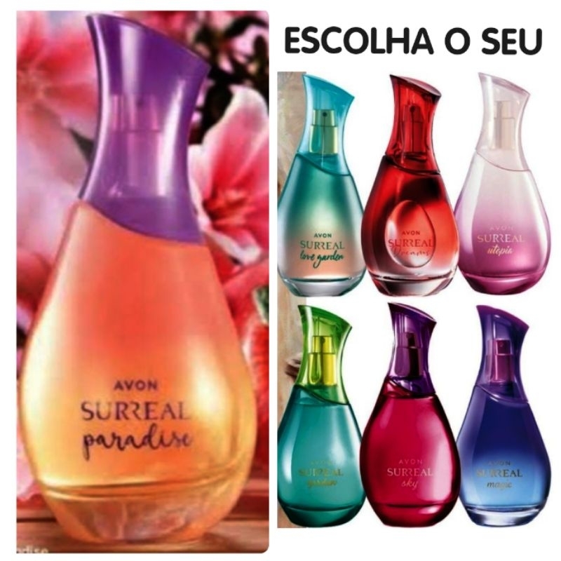 Perfume Surreal Avon 75ml - Escolha o seu | Shopee Brasil