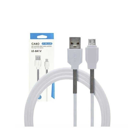 CABO USB V8 2M IT BLUE LE 841V-2 | Shopee Brasil