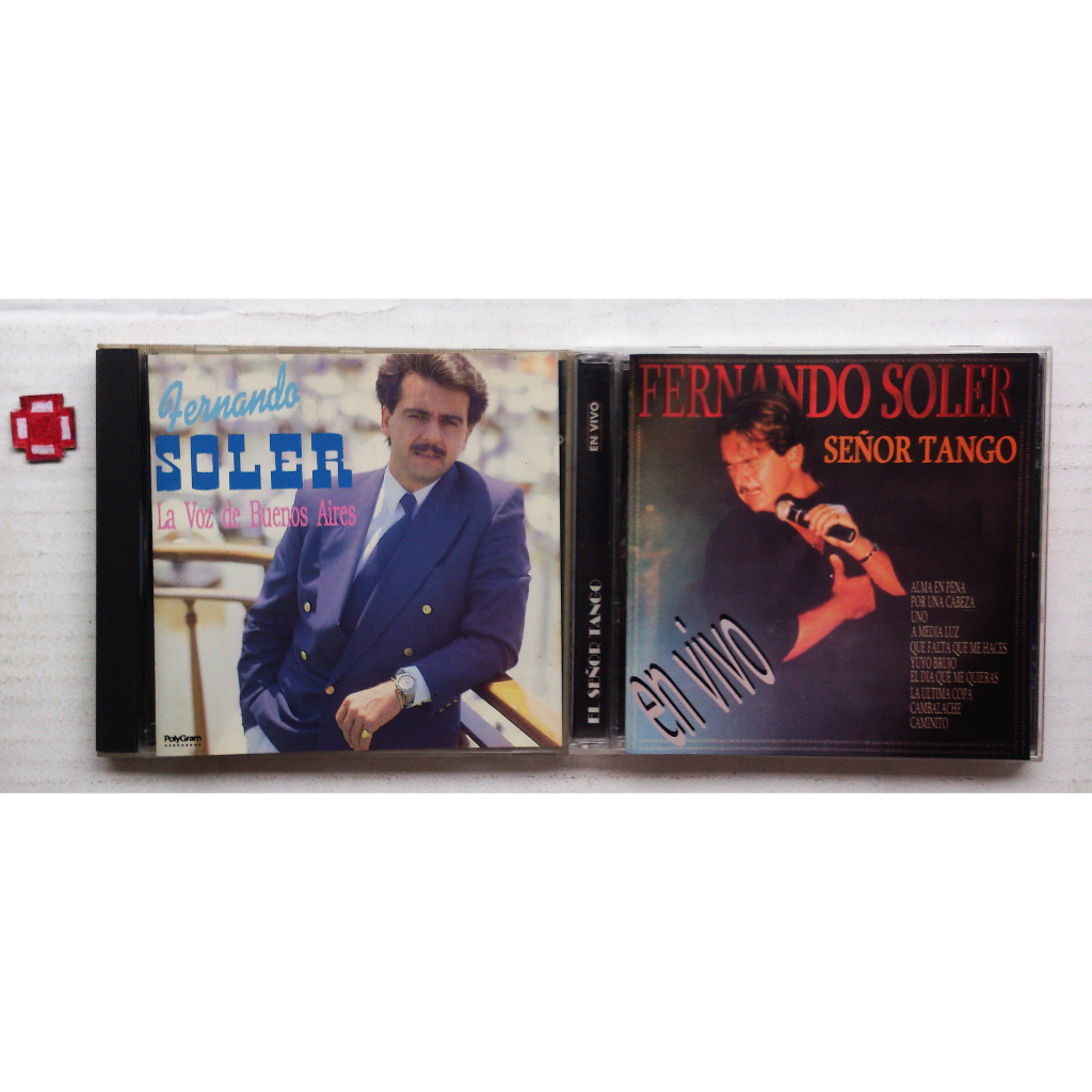 Cd Fernando Soler - La Voz de Buenos Aires + Senor Tango Ao Vivo = 2 ...
