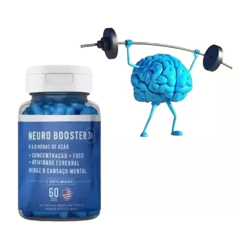 Neuro Booster - Melhor Desempenho Mental - 60 Caps. | Shopee Brasil