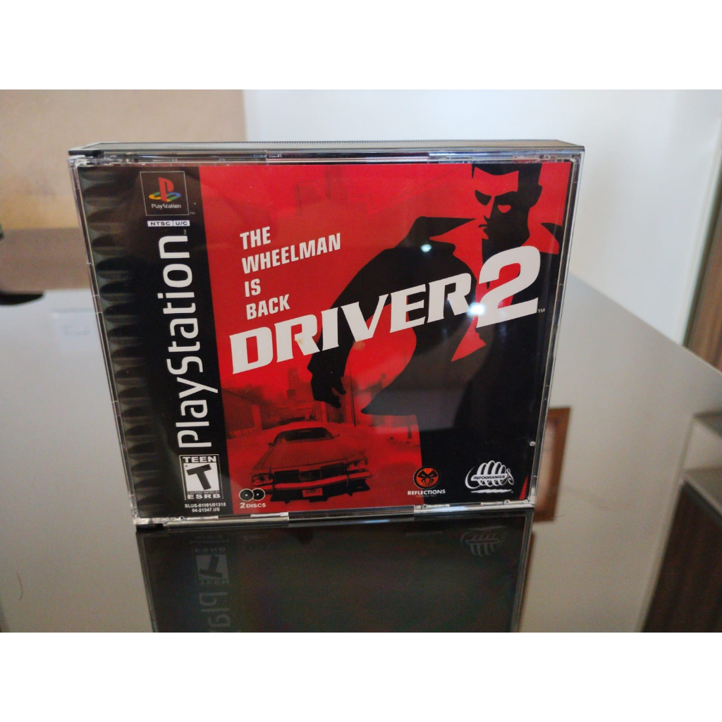 Driver 2 com manual ~ PS1 Midia Preta | Shopee Brasil
