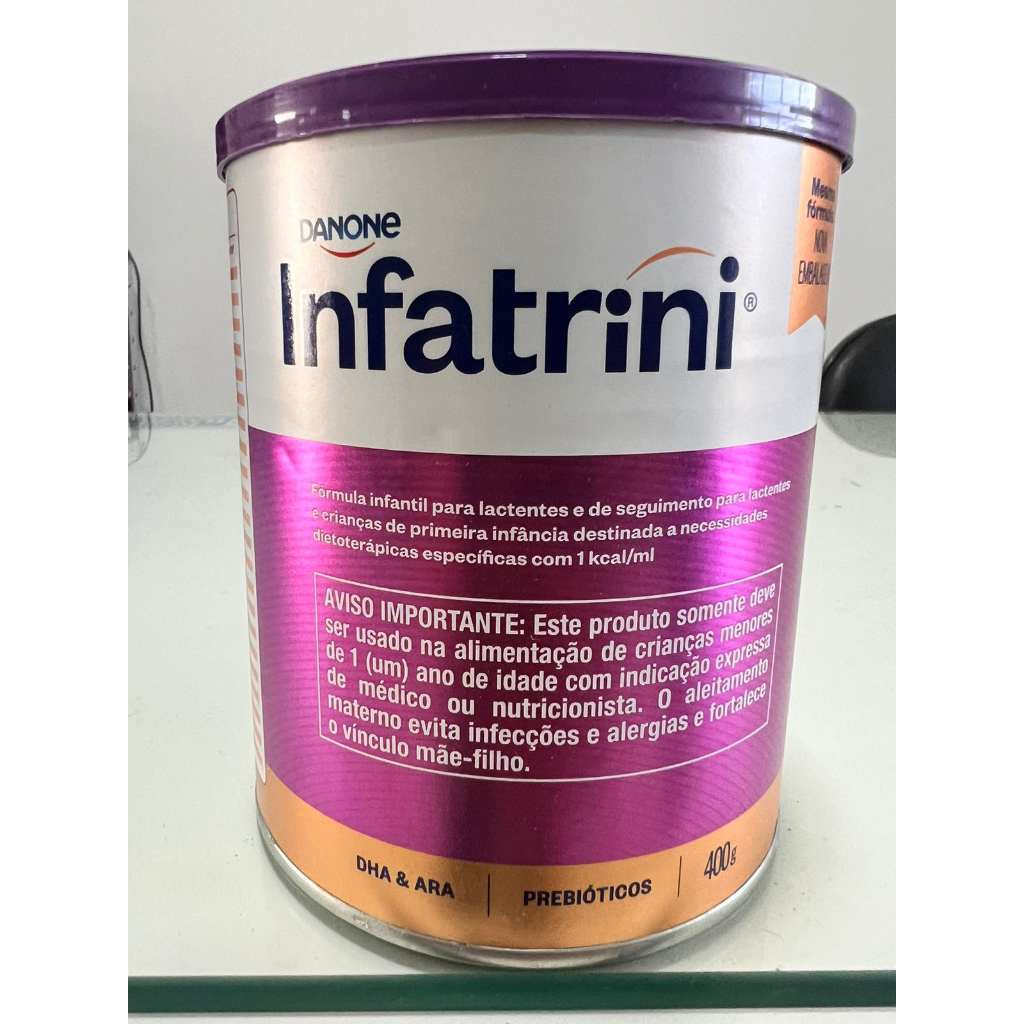 INFATRINI 400G FORMULA INFANTIL | Shopee Brasil