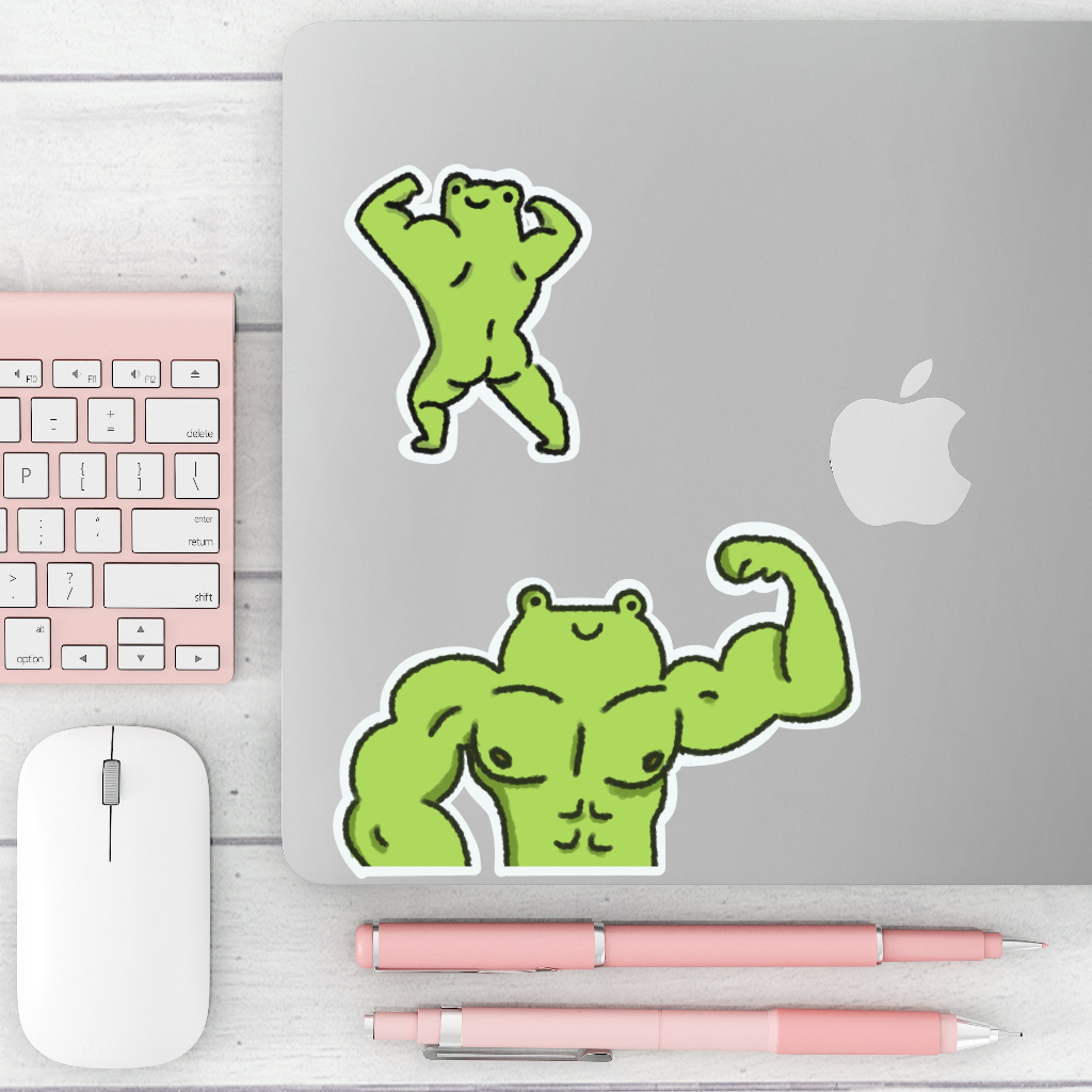 Adesivo Miau Sapos Maromba / Stickers Sapos Meme | Shopee Brasil