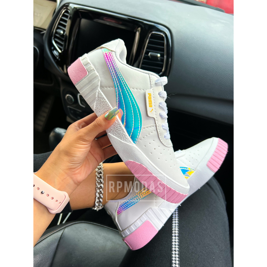 Tenis Puma Cali Suede 2 Feminino Masculino LINDO PRA VOCE !! | Shopee ...