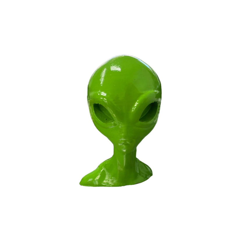 Alienígena Et Cabeça Verde 3D | Shopee Brasil