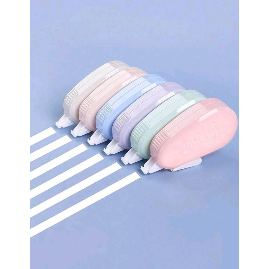 Mini Corretivo em Fita Colorido / Papelaria Fofa | Shopee Brasil