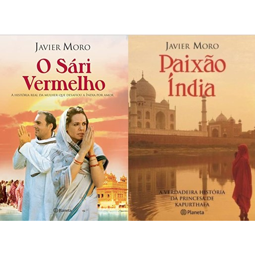Coleção Javier Moro - Paixão Índia / O Sári Vermelho | Shopee Brasil