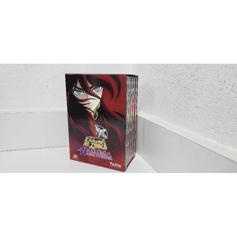 DVD Os Cavaleiros do Zodíaco - Hades: A Saga do Inferno - BOX COMPLETO | Shopee Brasil